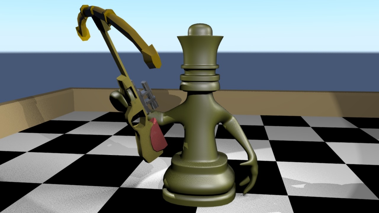 ArtStation - Queen Chess