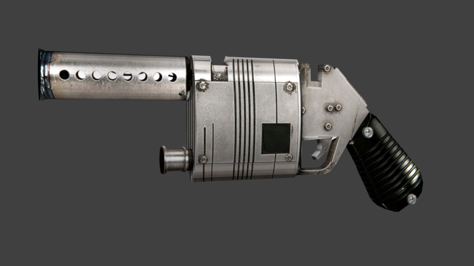 ArtStation - Rey's Blaster
