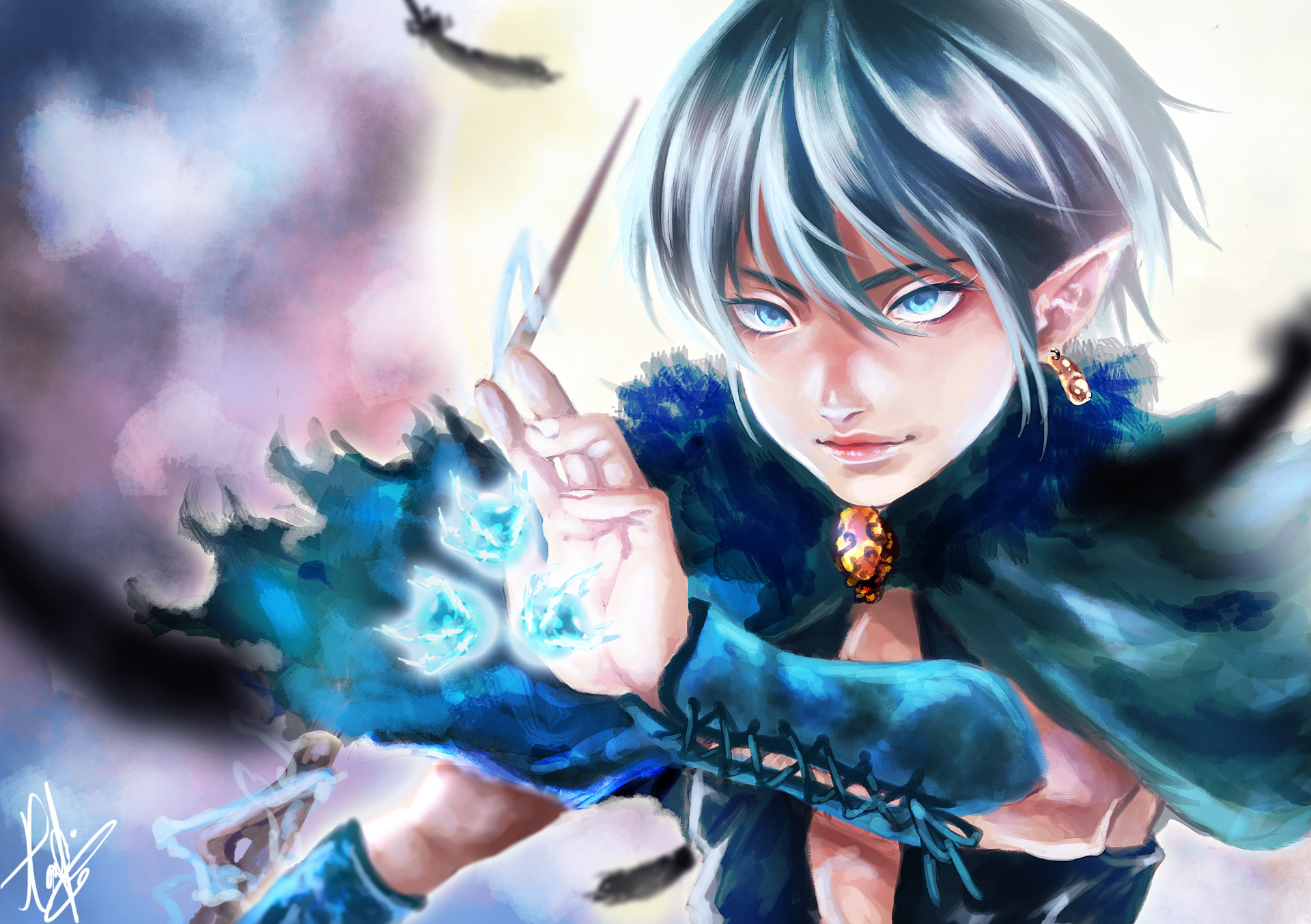 ArtStation - Original Character - Elven Mage