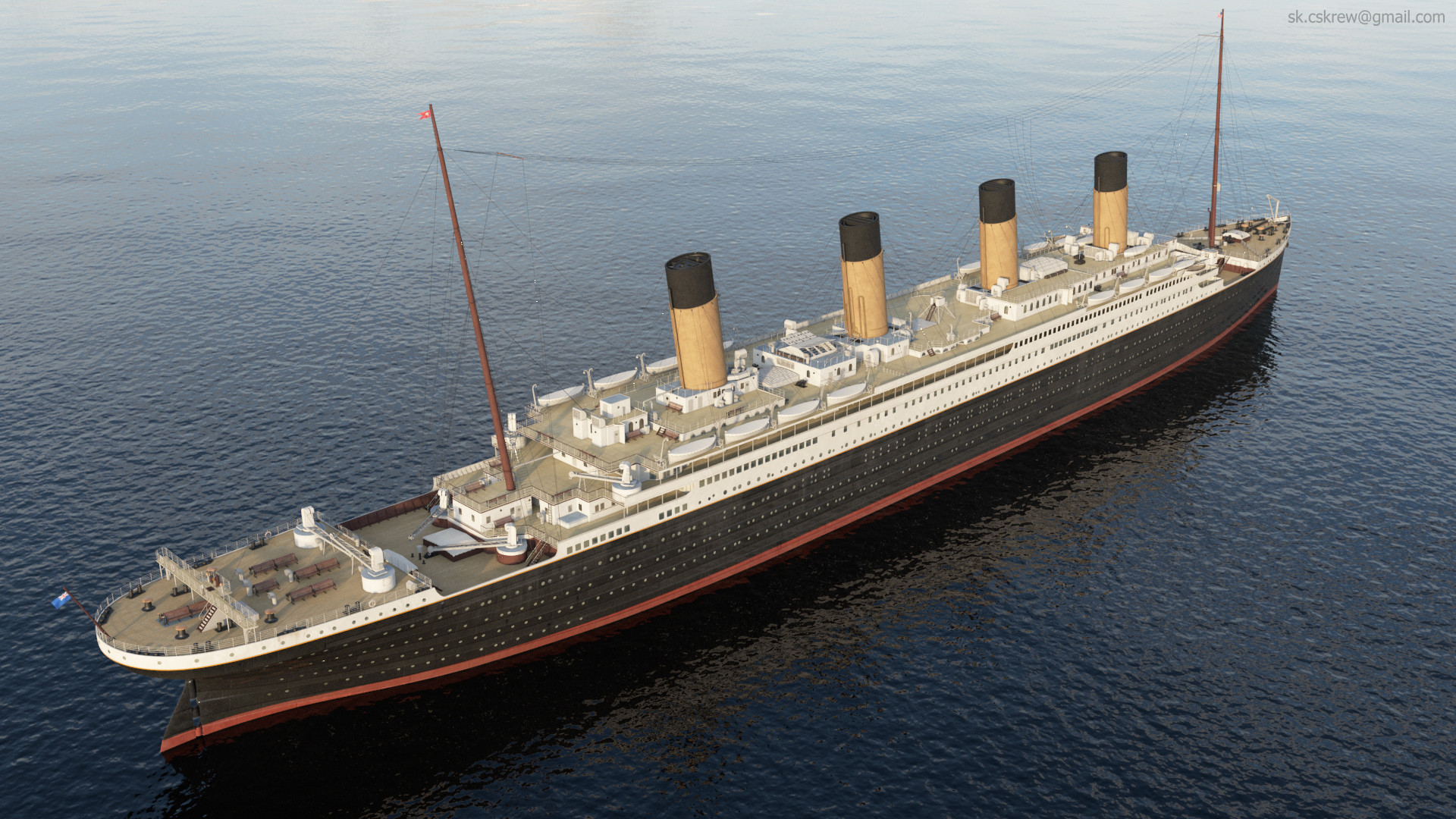 rms titanic simulation