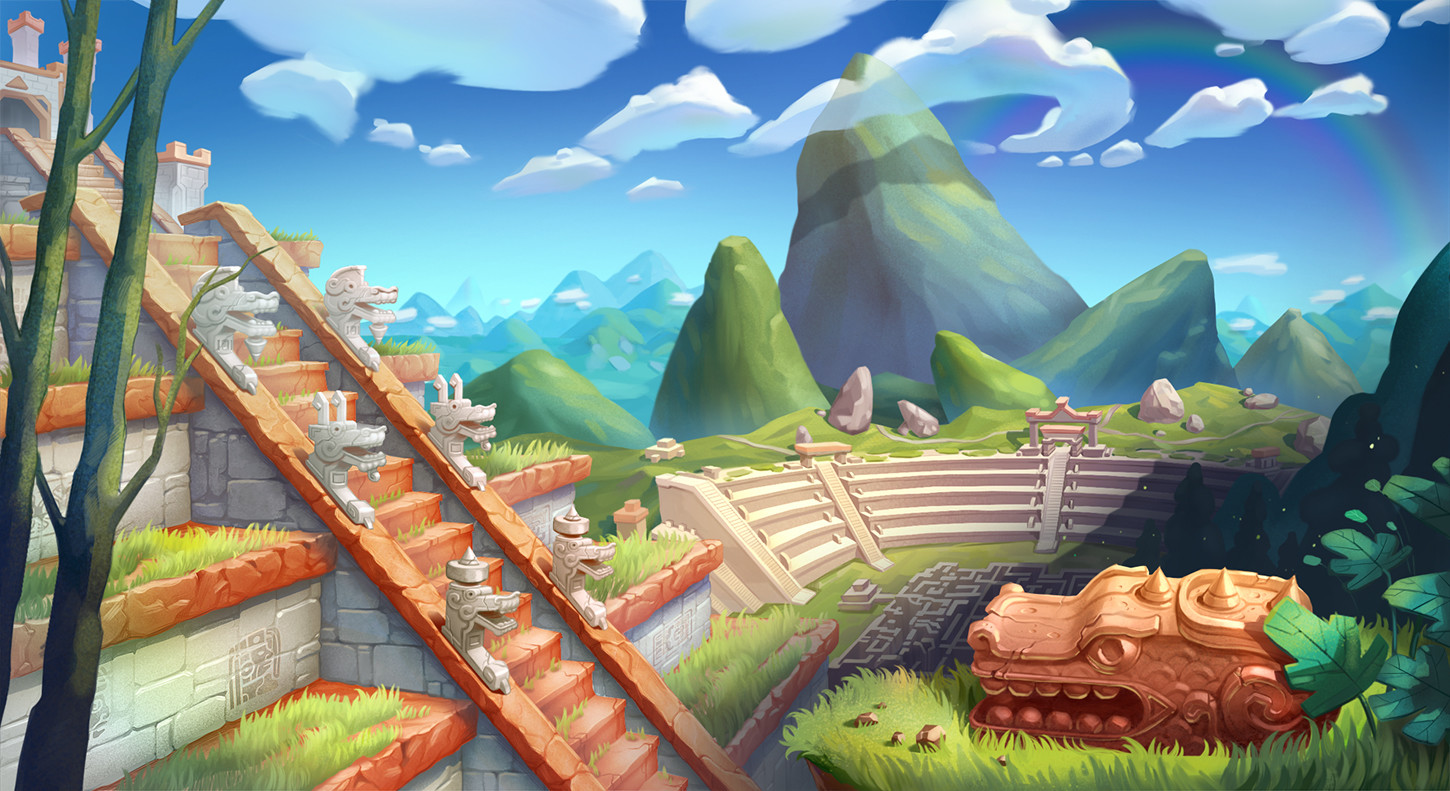 ArtStation - Ancient valley