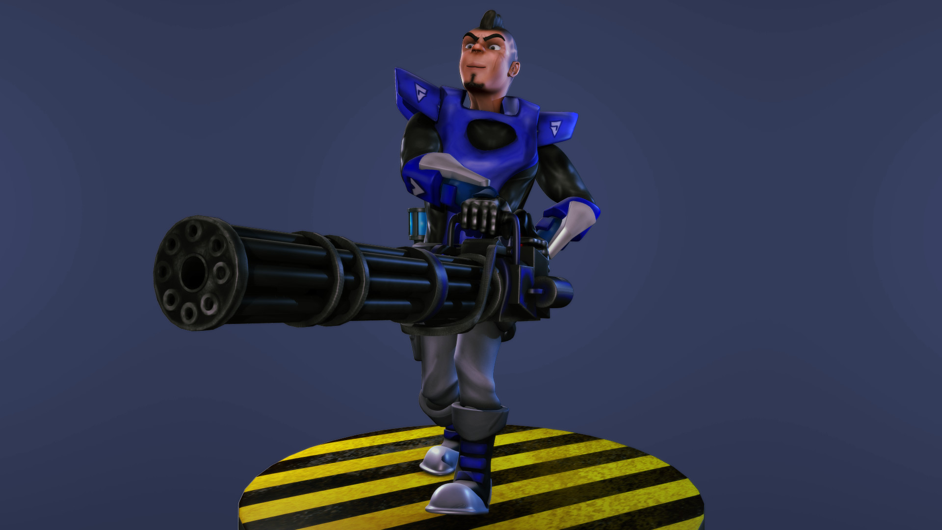 ArtStation - Gatling Guy