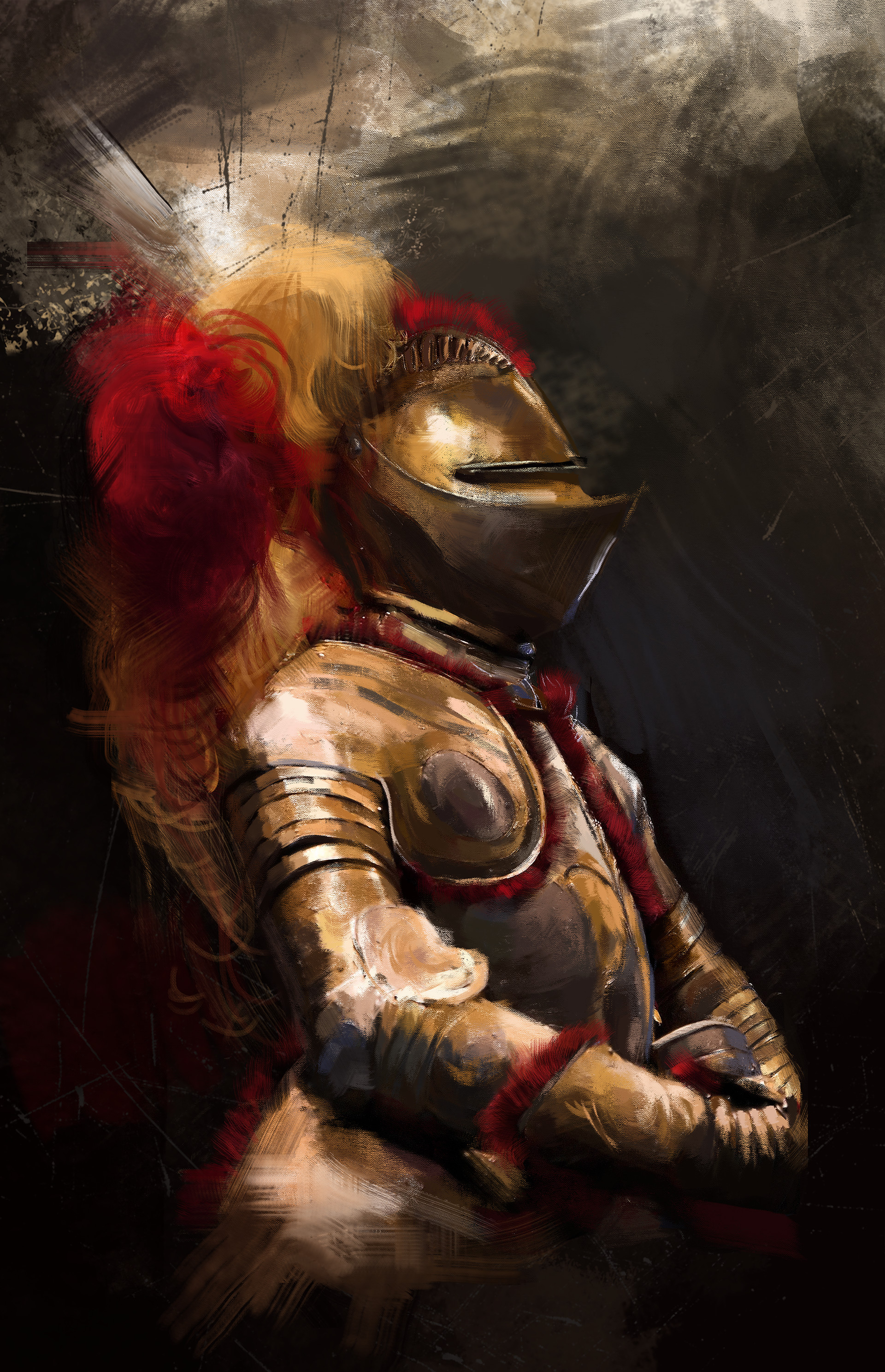 ArtStation - Golden Armor Studies