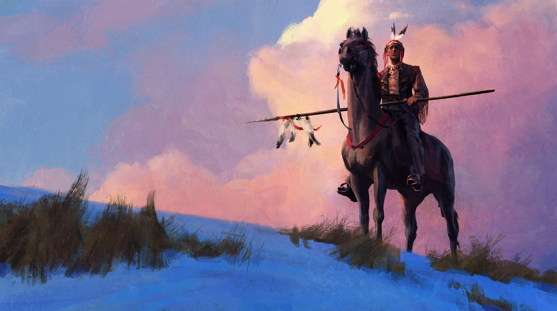 ArtStation - Lone Warrior