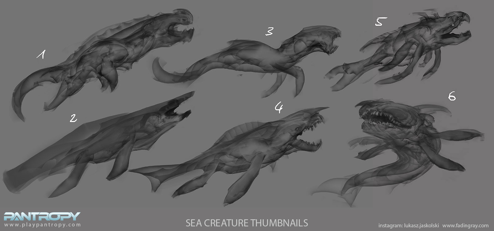 Sea Monster Concept Art