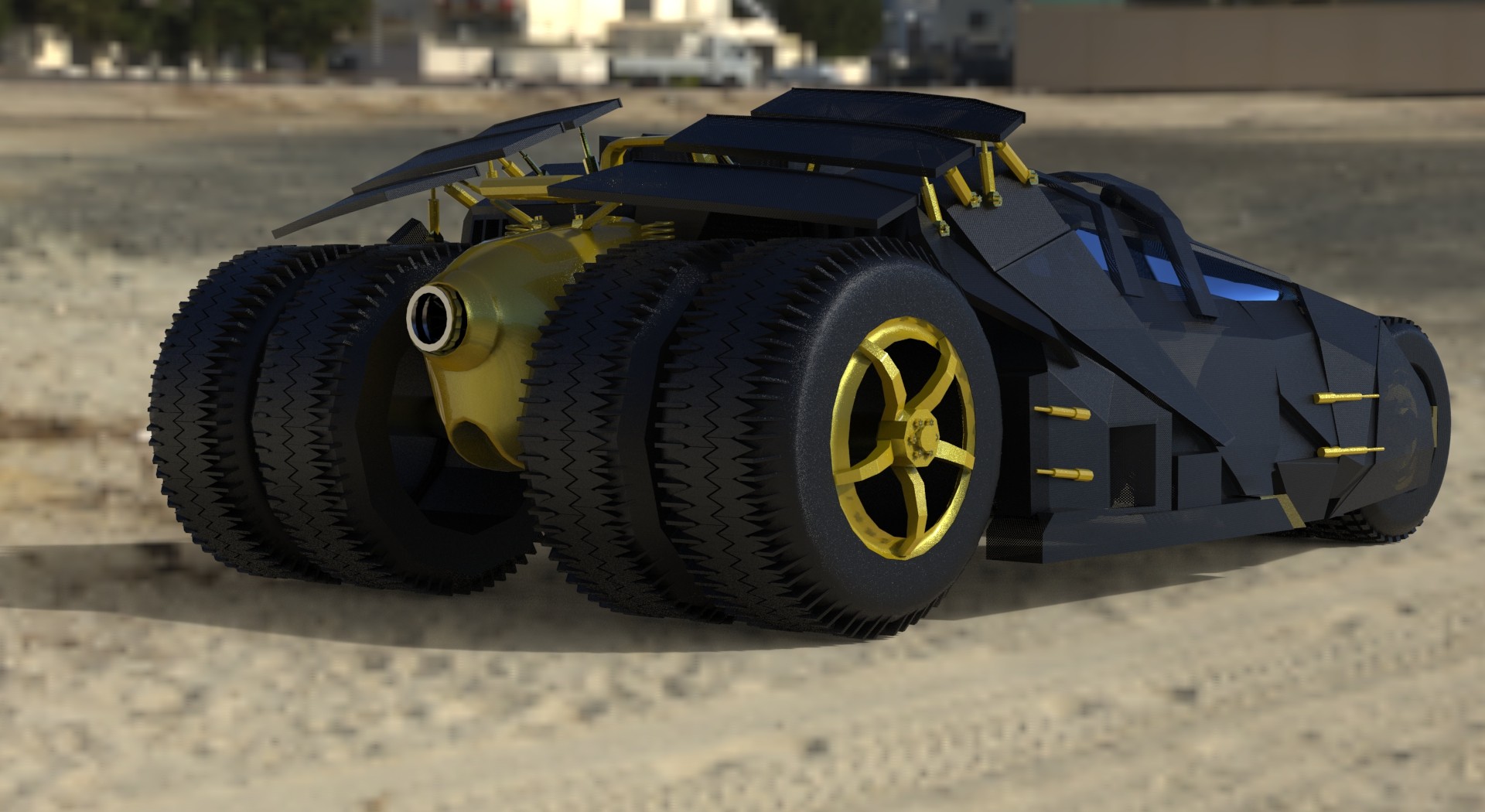 ArtStation - Bat Man mobile