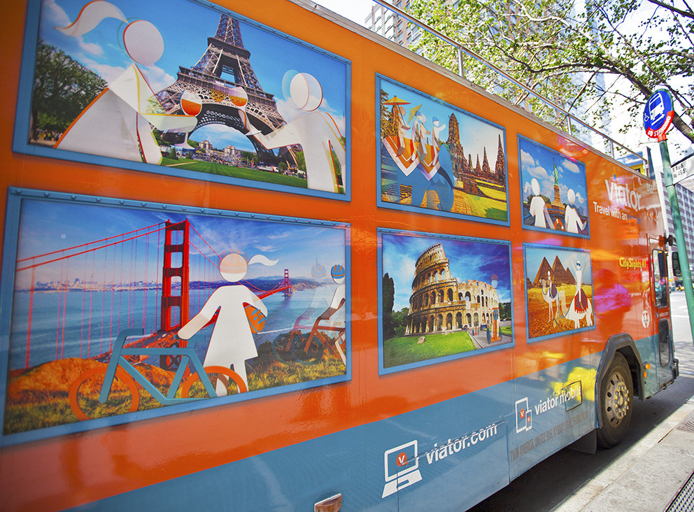 Argaman Creative - Viator buses and boats campaign