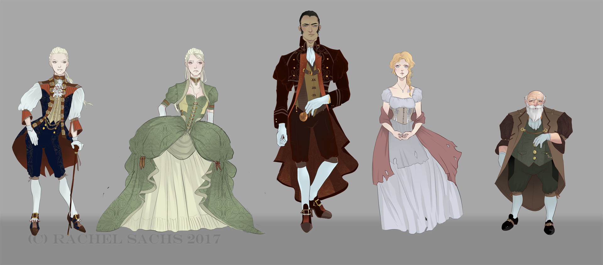 Rachel Sachs - Visual Development for Made-up Game