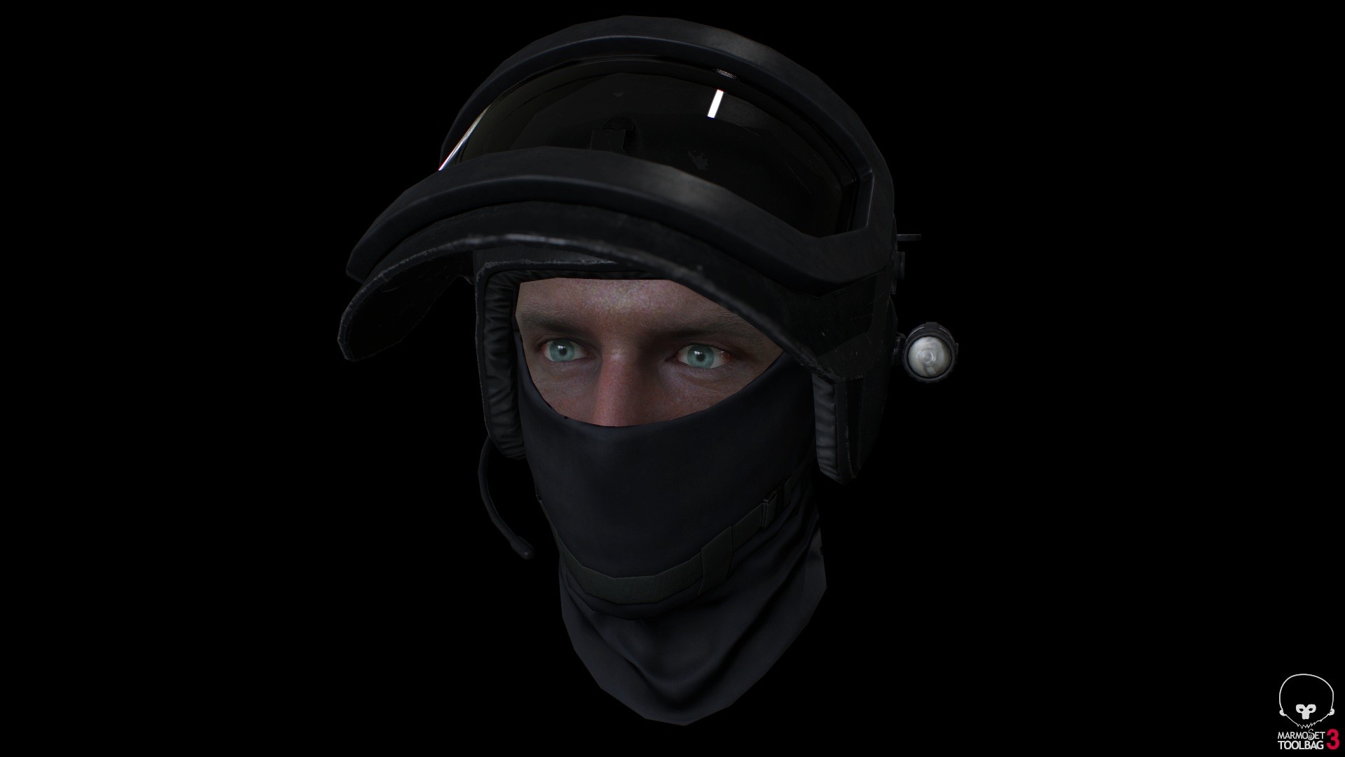 Evgeny Malchikov - Armored helmet