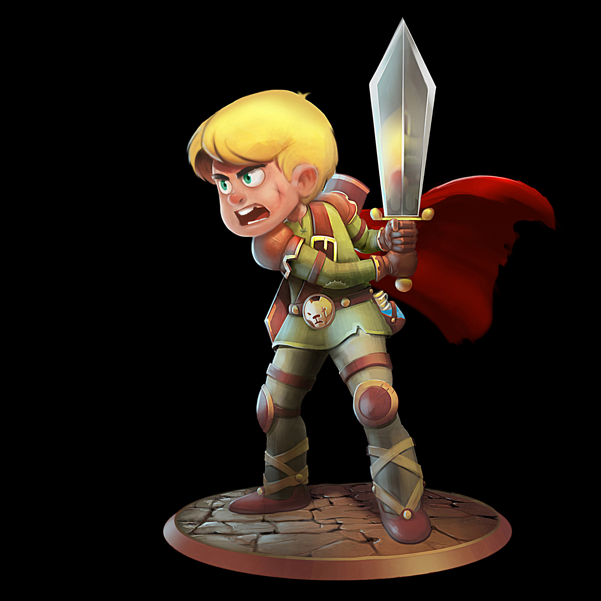 ArtStation - Little Warrior