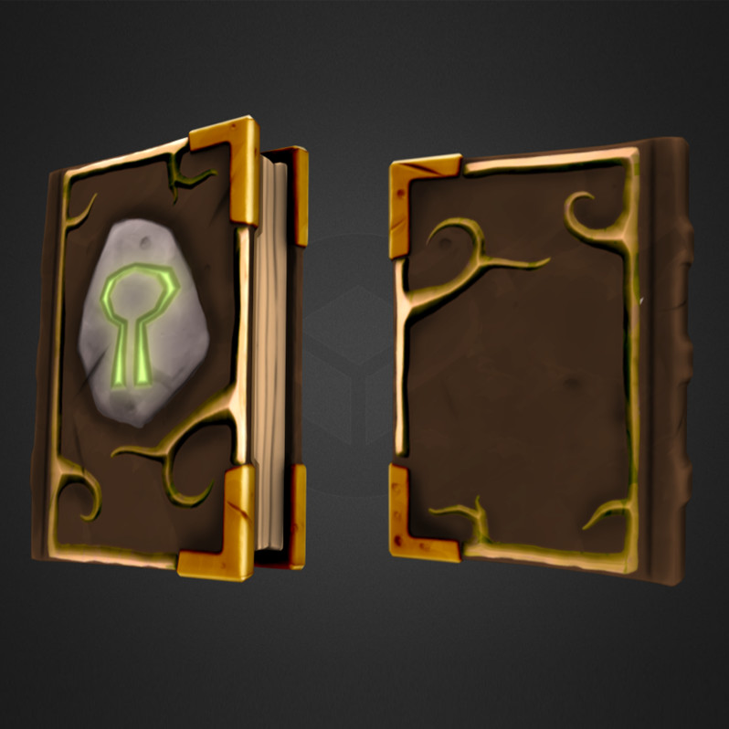 ArtStation - Stylized Book