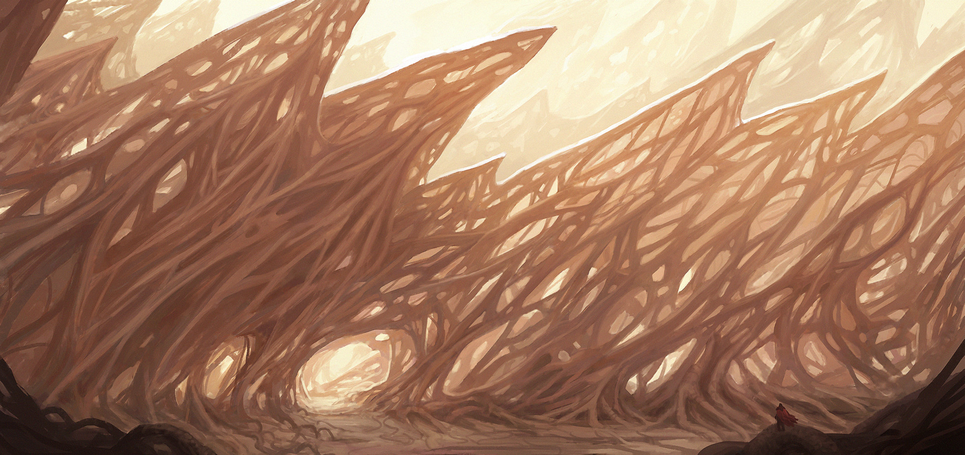 ArtStation - Alien forest