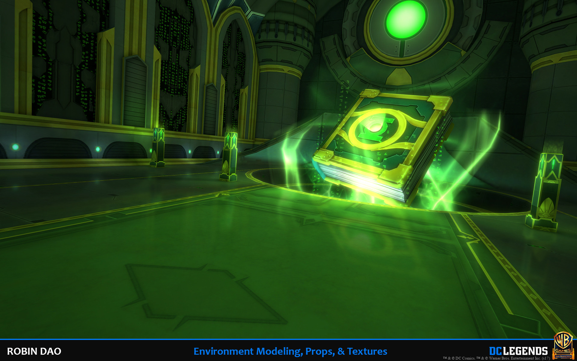 Robin Dao - DC Legends, Environments