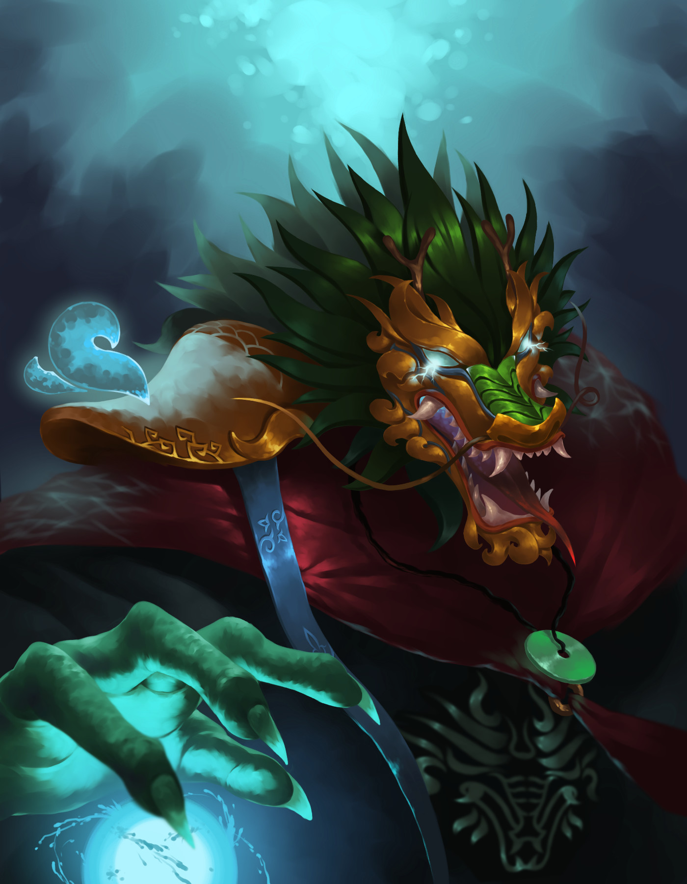 ArtStation - The Monkey's Journey (illustration)