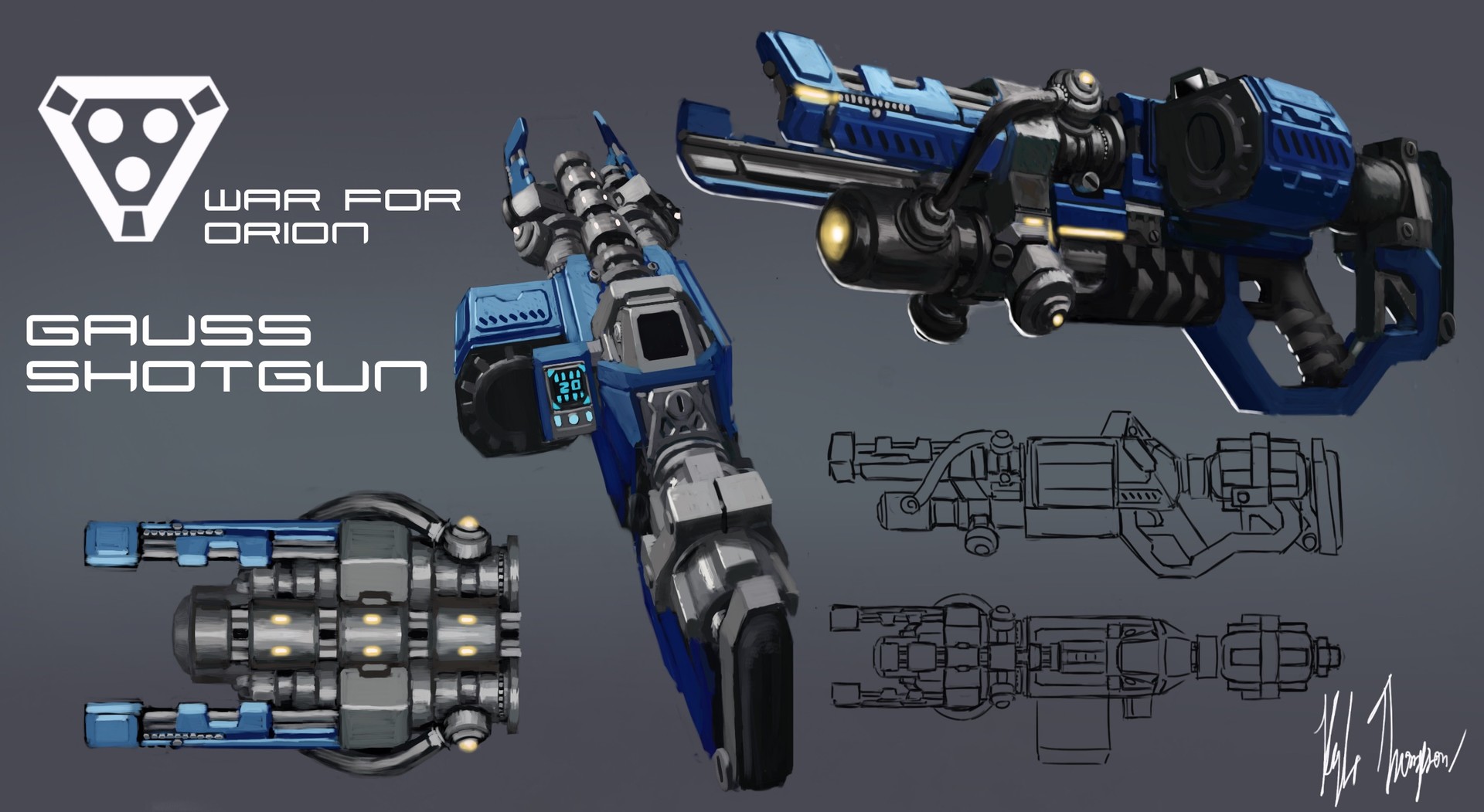 ArtStation - Gauss Shotgun