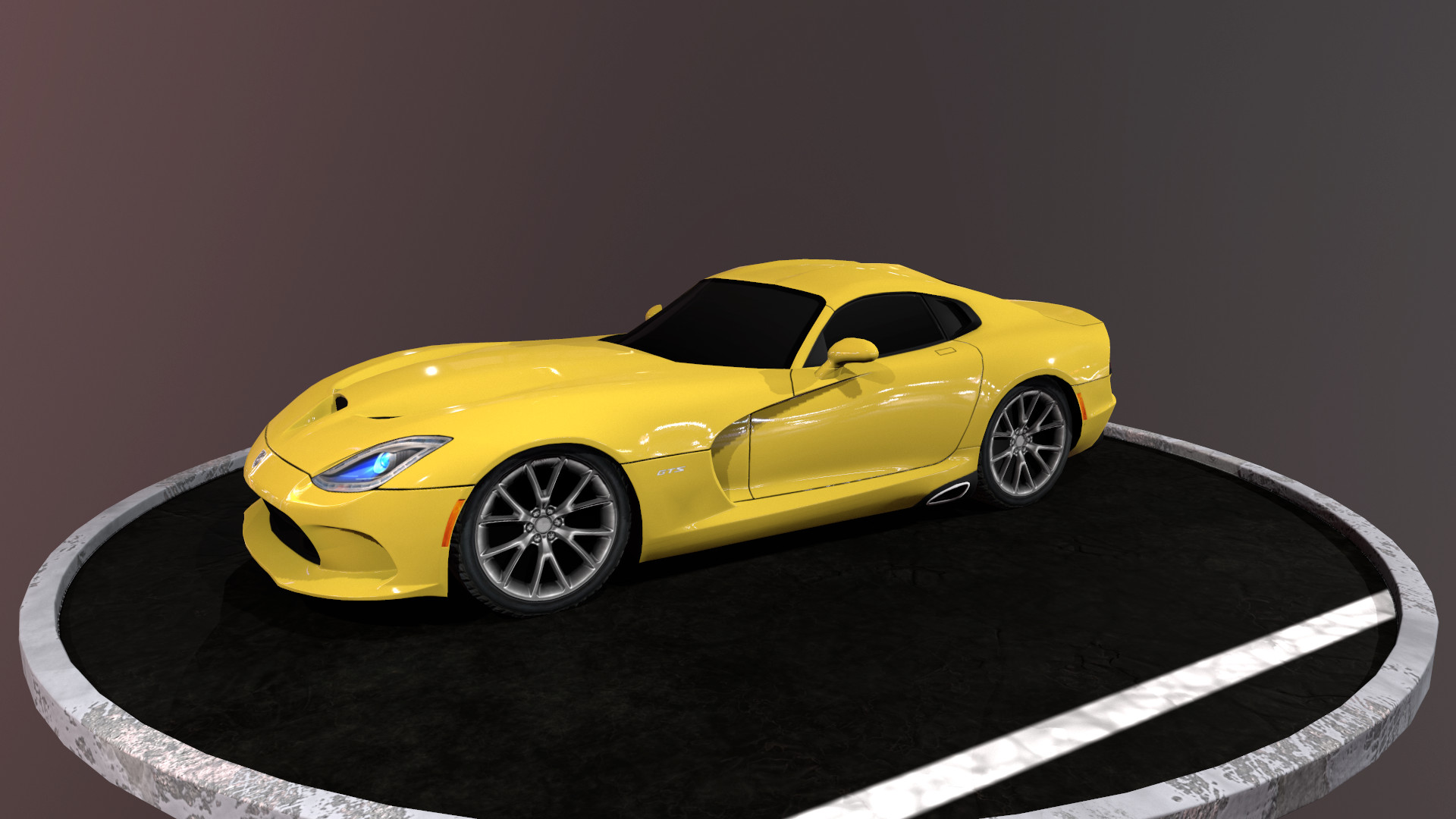 ArtStation - Dodge Viper