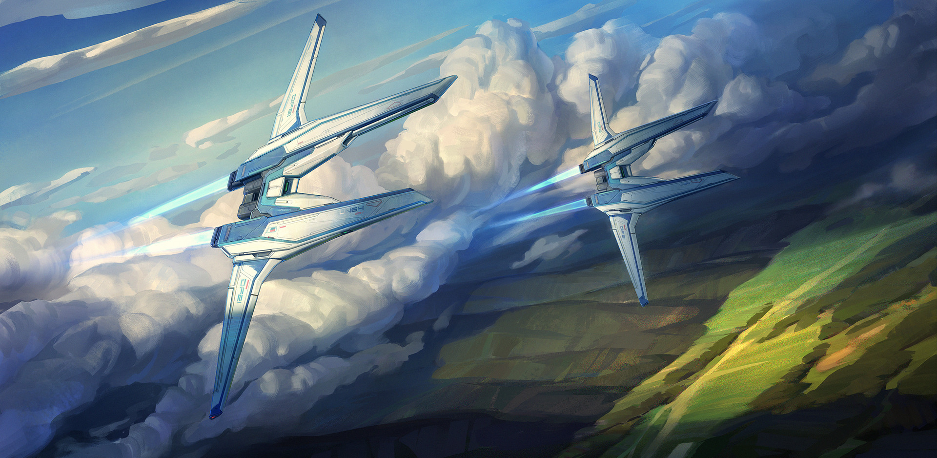 ArtStation - Autonomous robotic plane