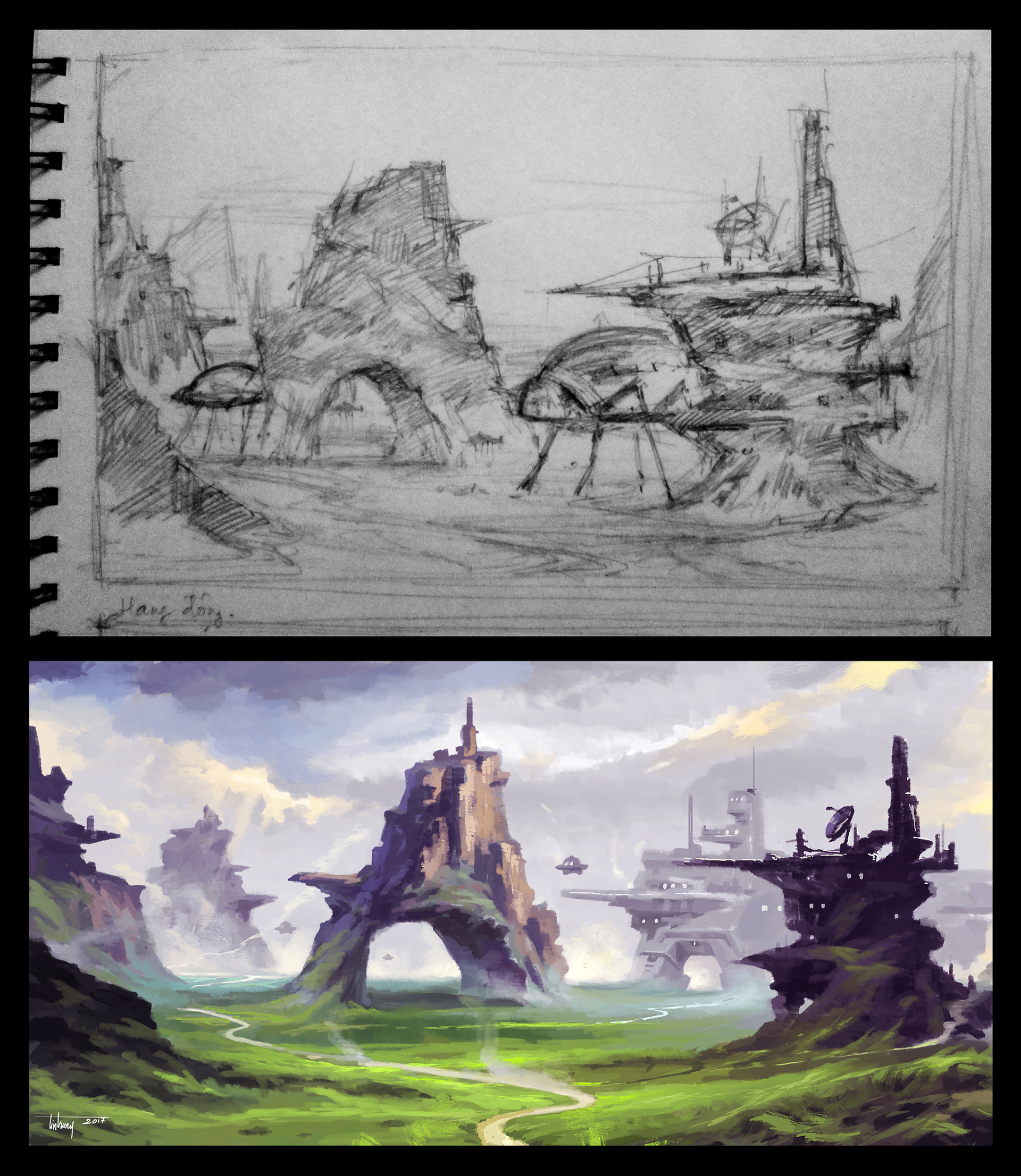 Tin Trung - Landscape Concept art