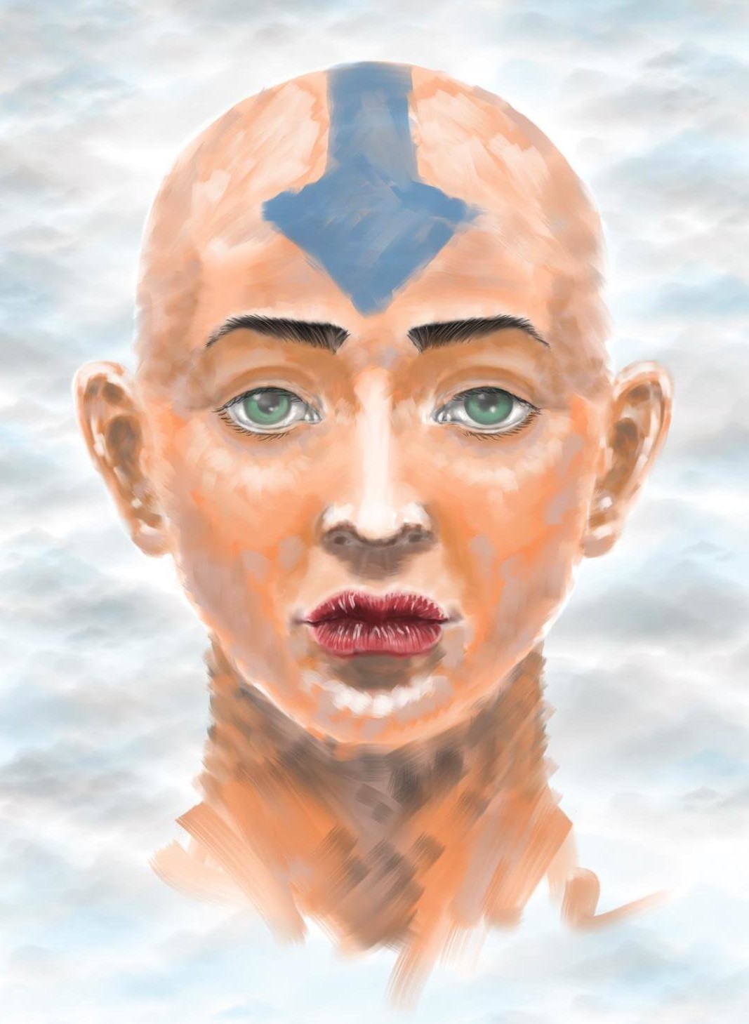 ArtStation - Aang (A Female Version)