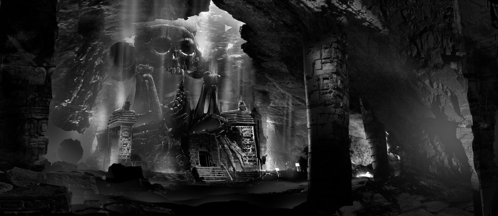 ArtStation - Underground Aztec temple concepts
