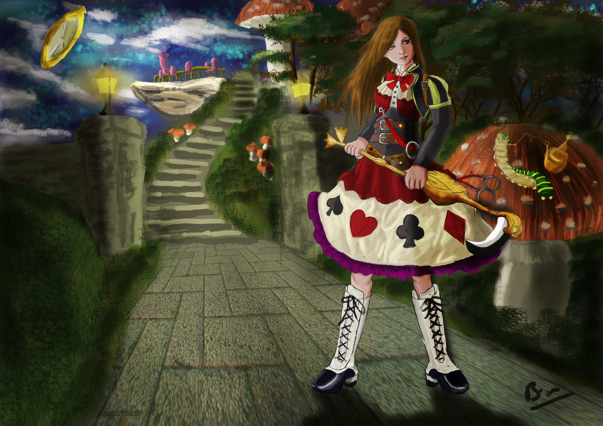 ArtStation - Alice: Character Design