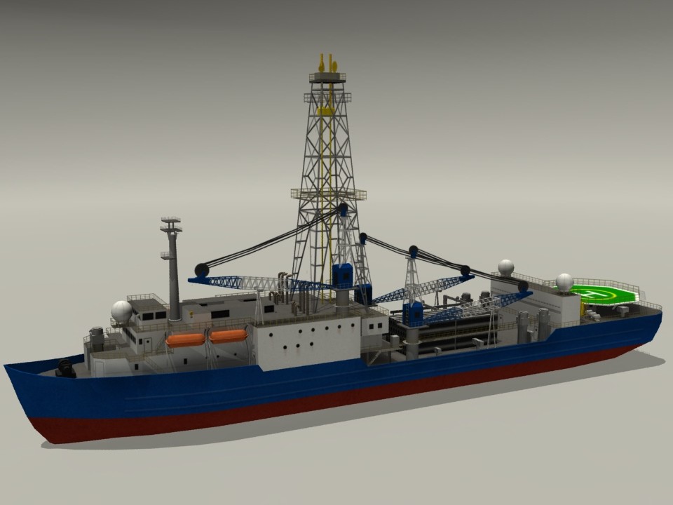 ArtStation - Drill Ship