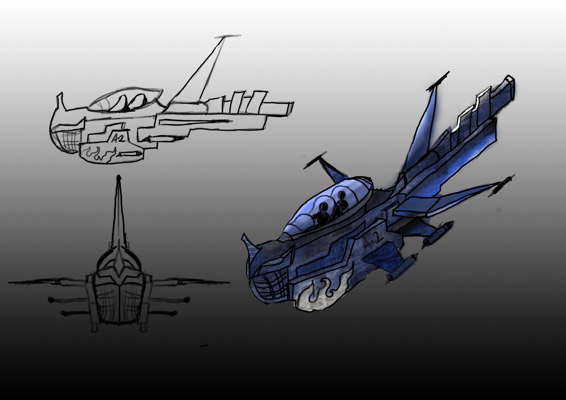 ArtStation - Vehicle Illustration: Strider