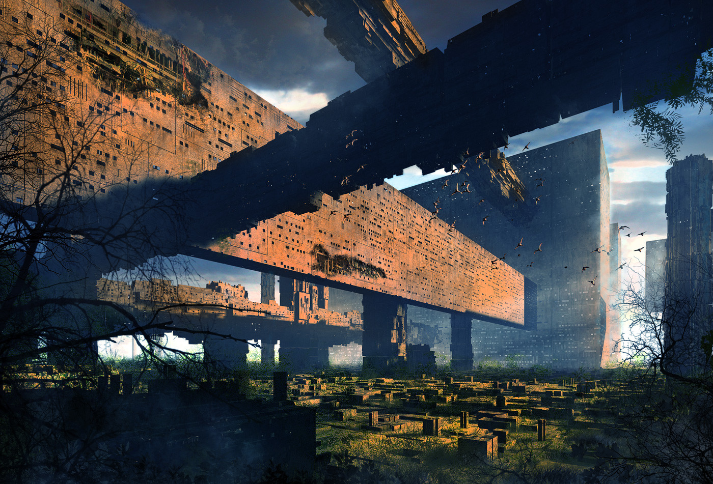 future city destroyed