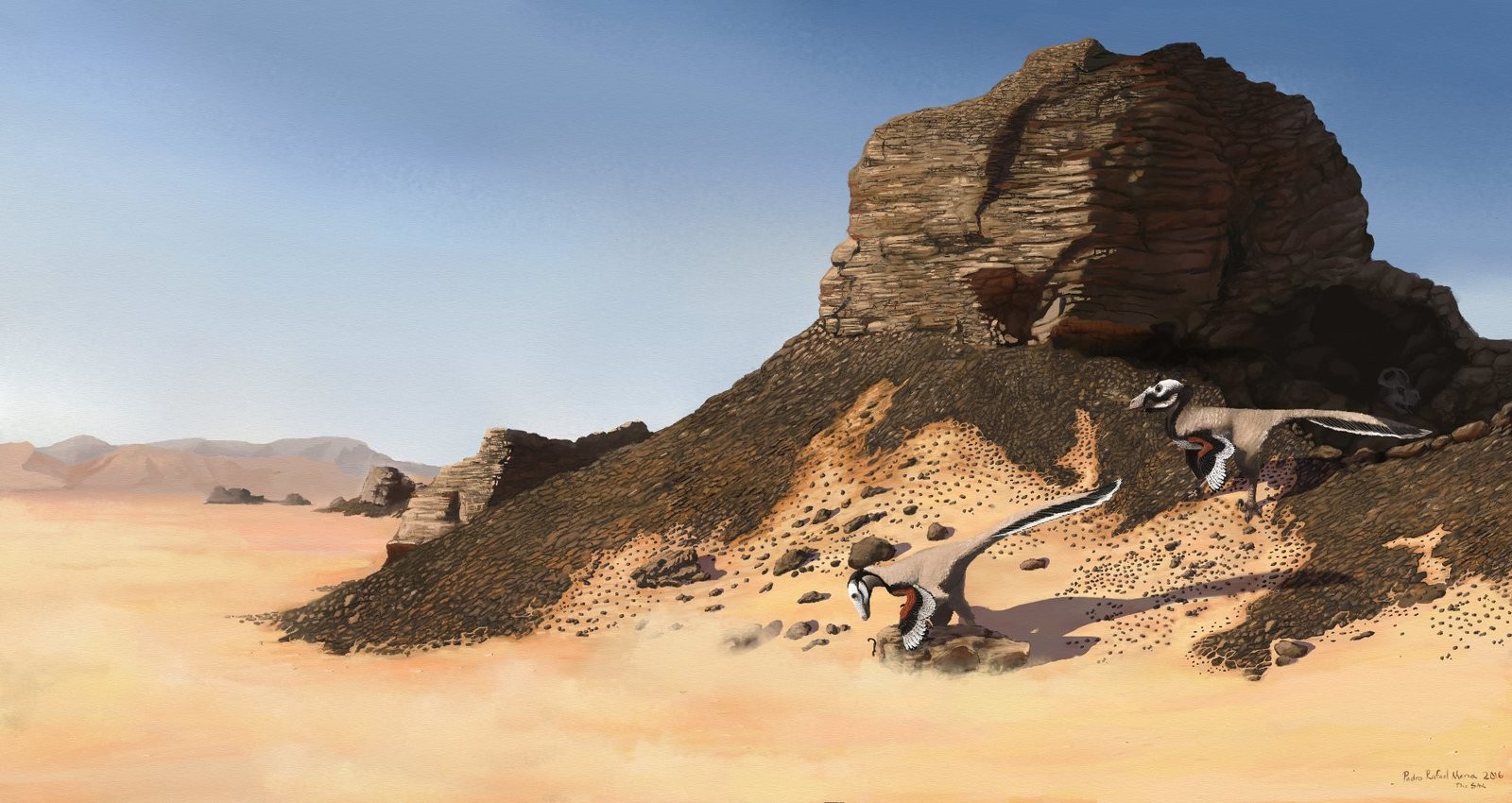 ArtStation - Under the eternal blue sky