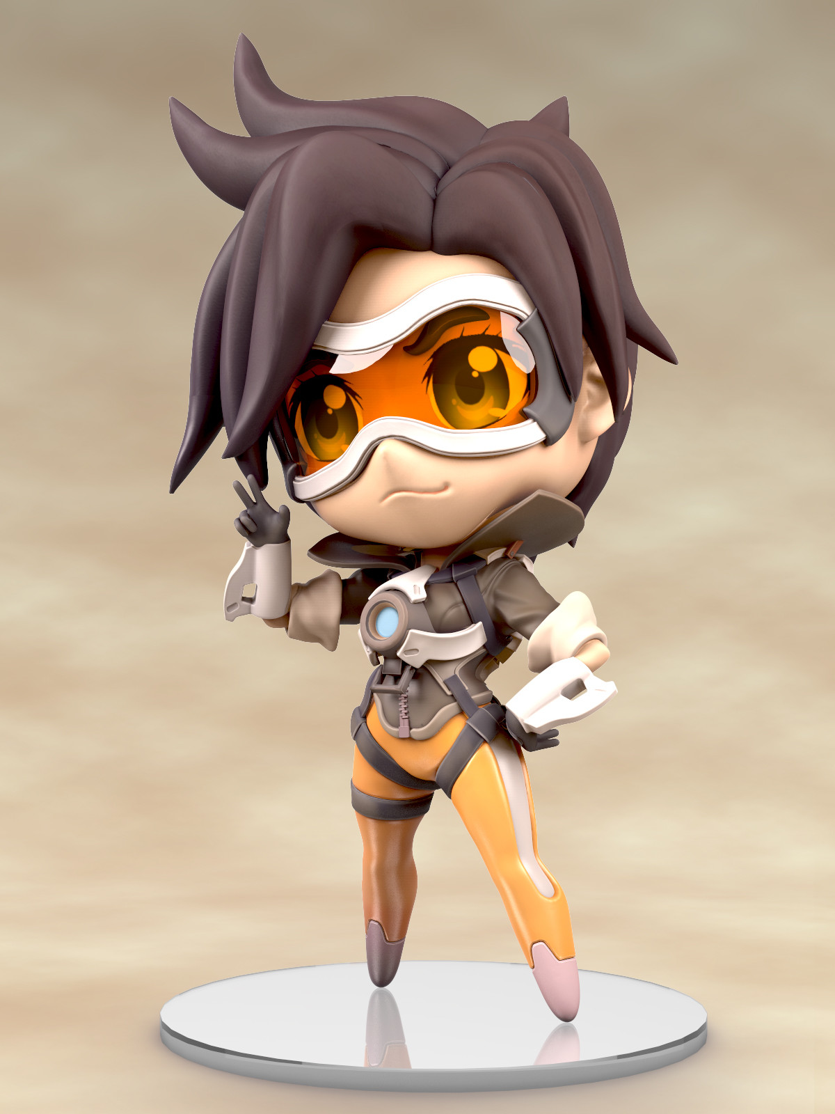 Andrey Kirin - Tracer Chibi Fanart