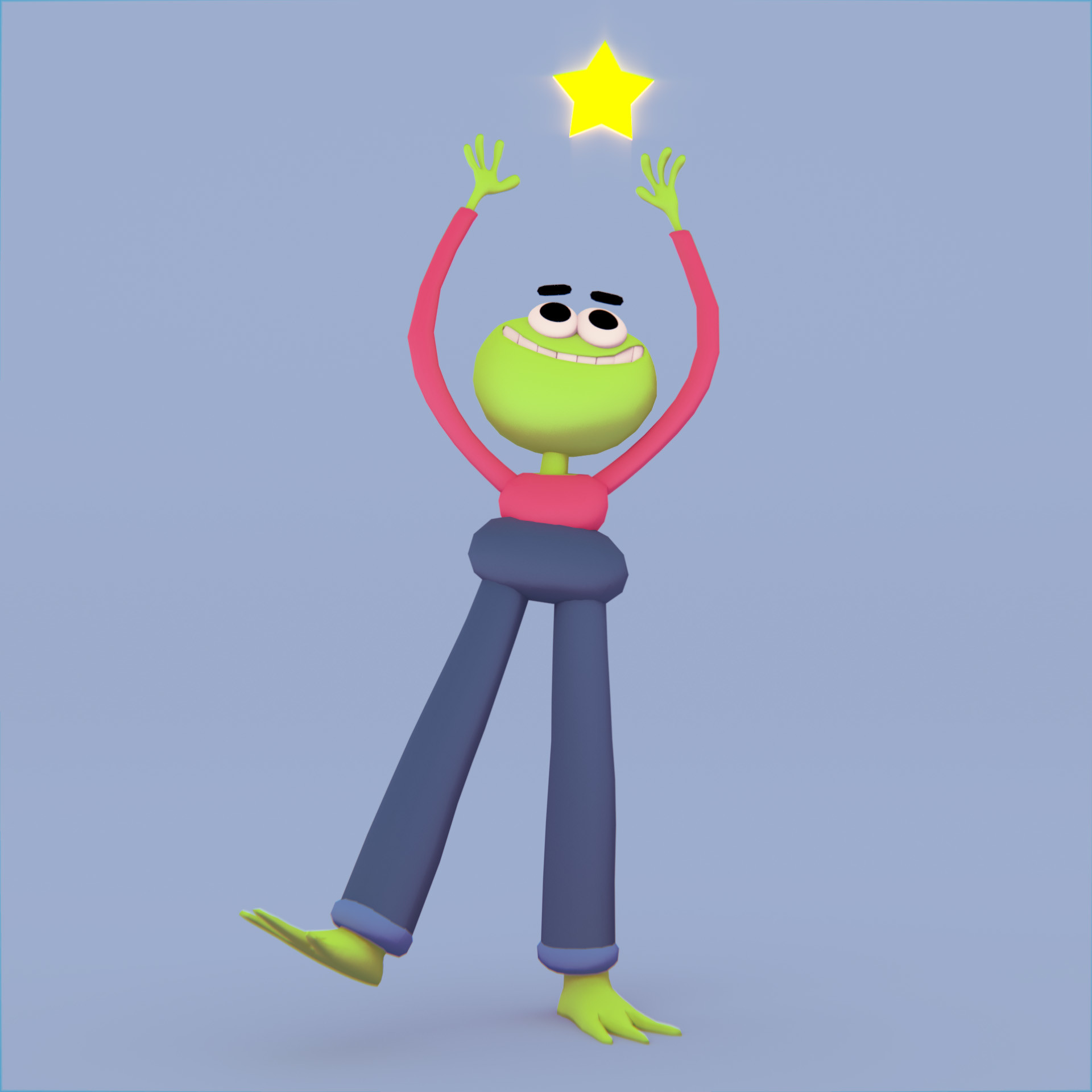 ArtStation - Magic frog man