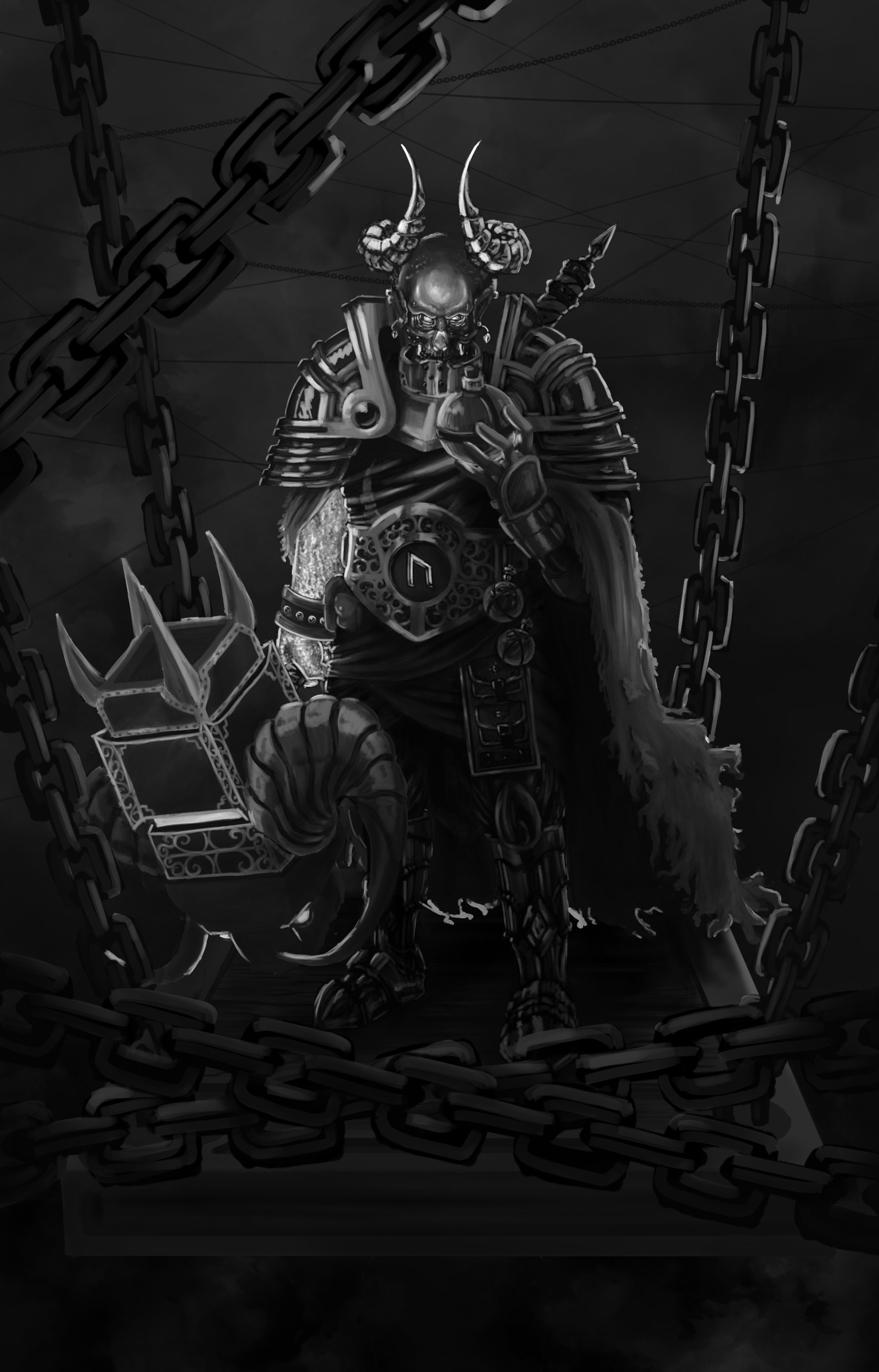 ArtStation - Tempest Cleric of Thor