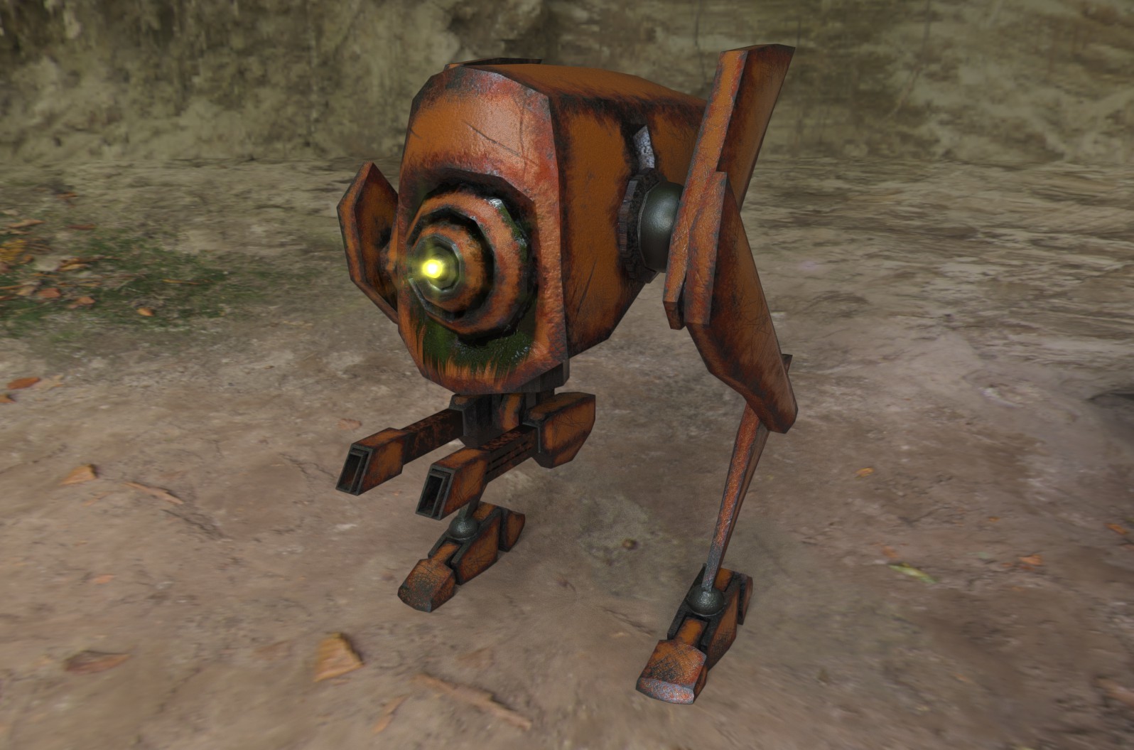 ArtStation - Bipedal Mech Asset