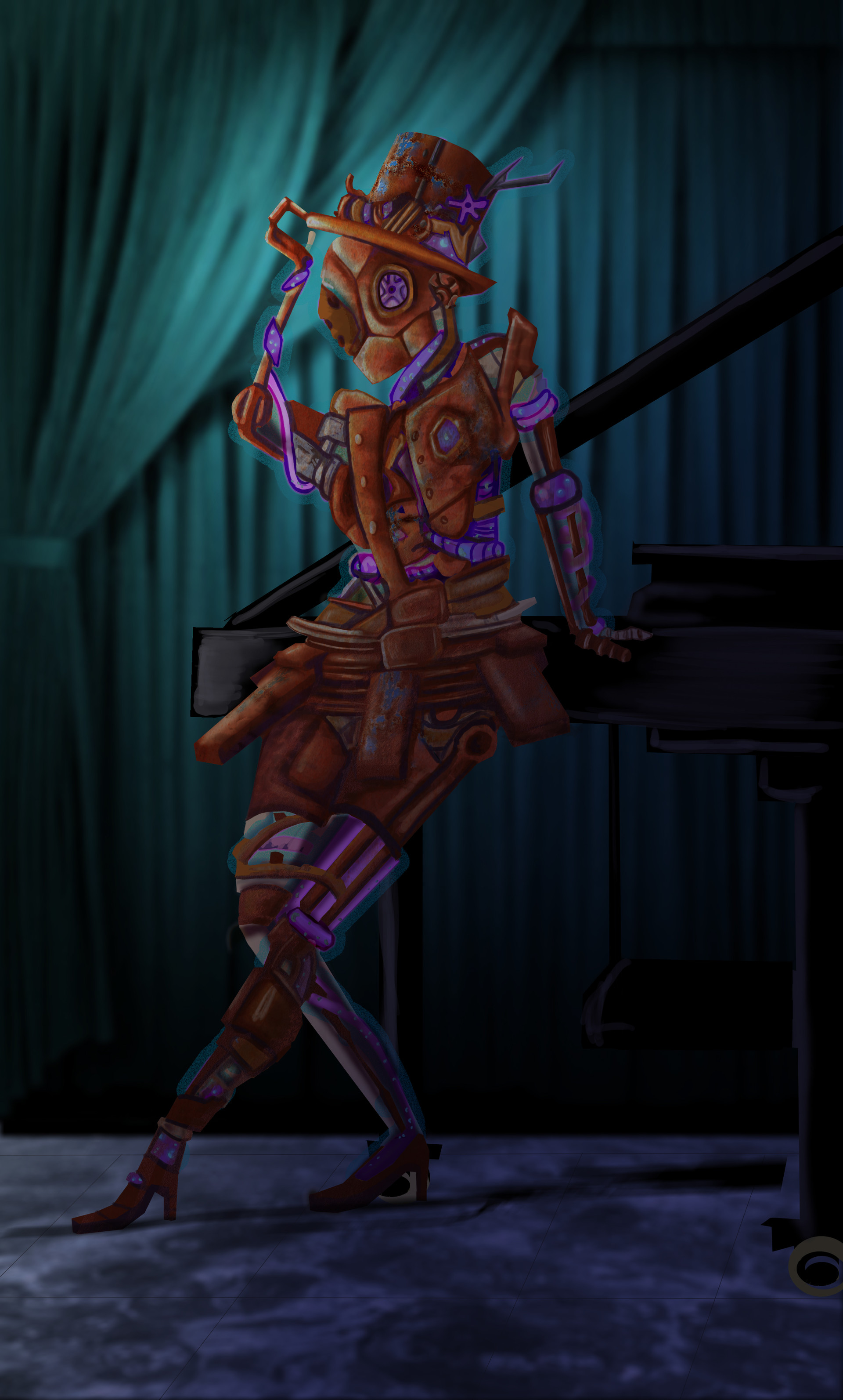 ArtStation - piano bot