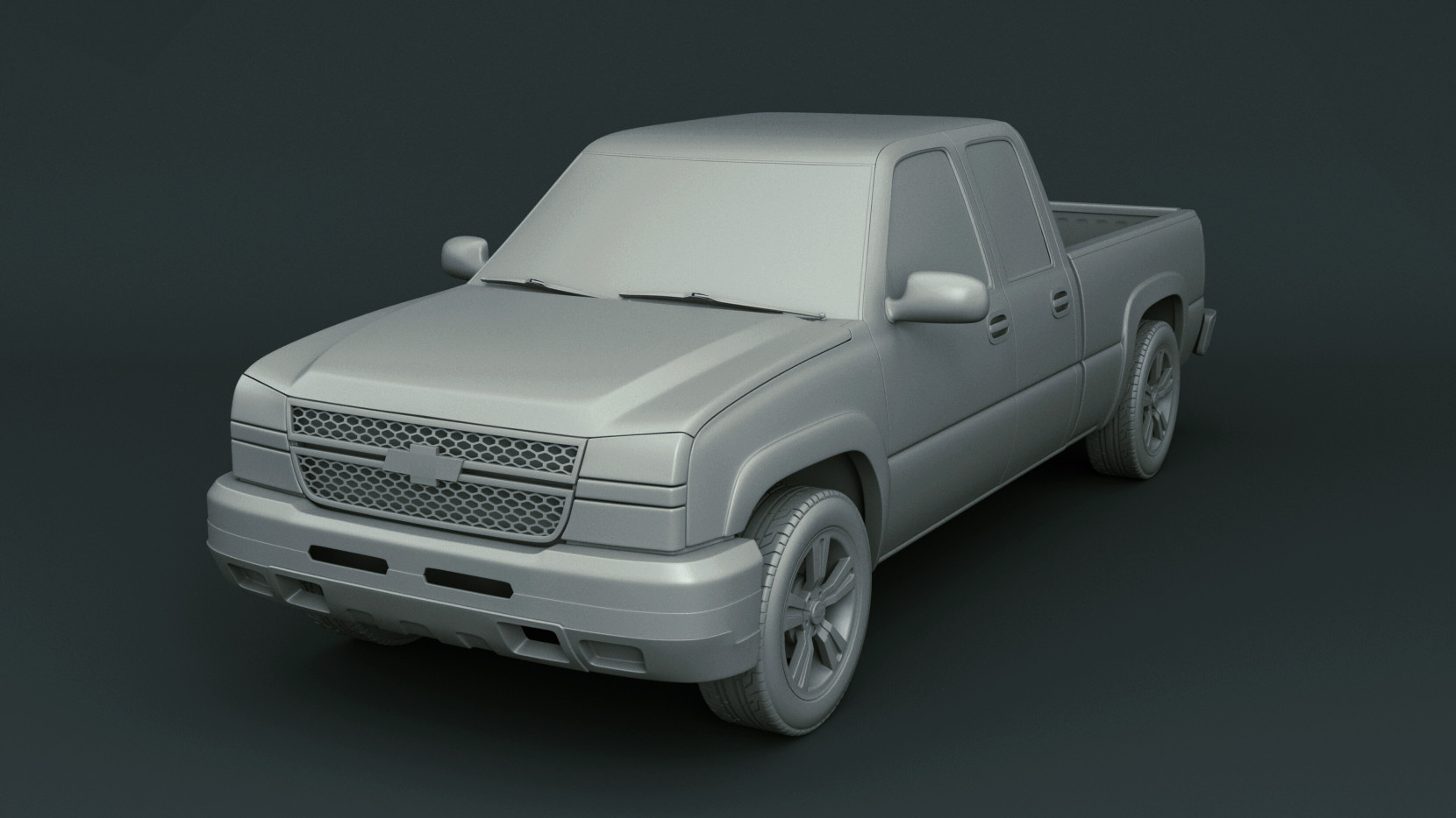 ArtStation - Chevrolet Silverado