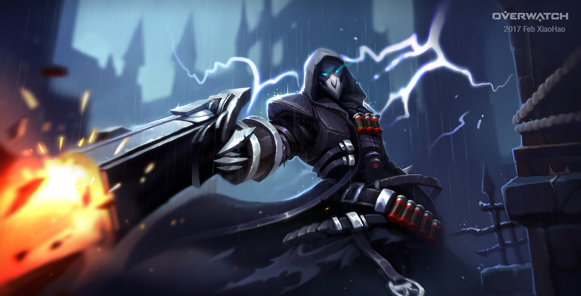 ArtStation - OverWatch Reaper