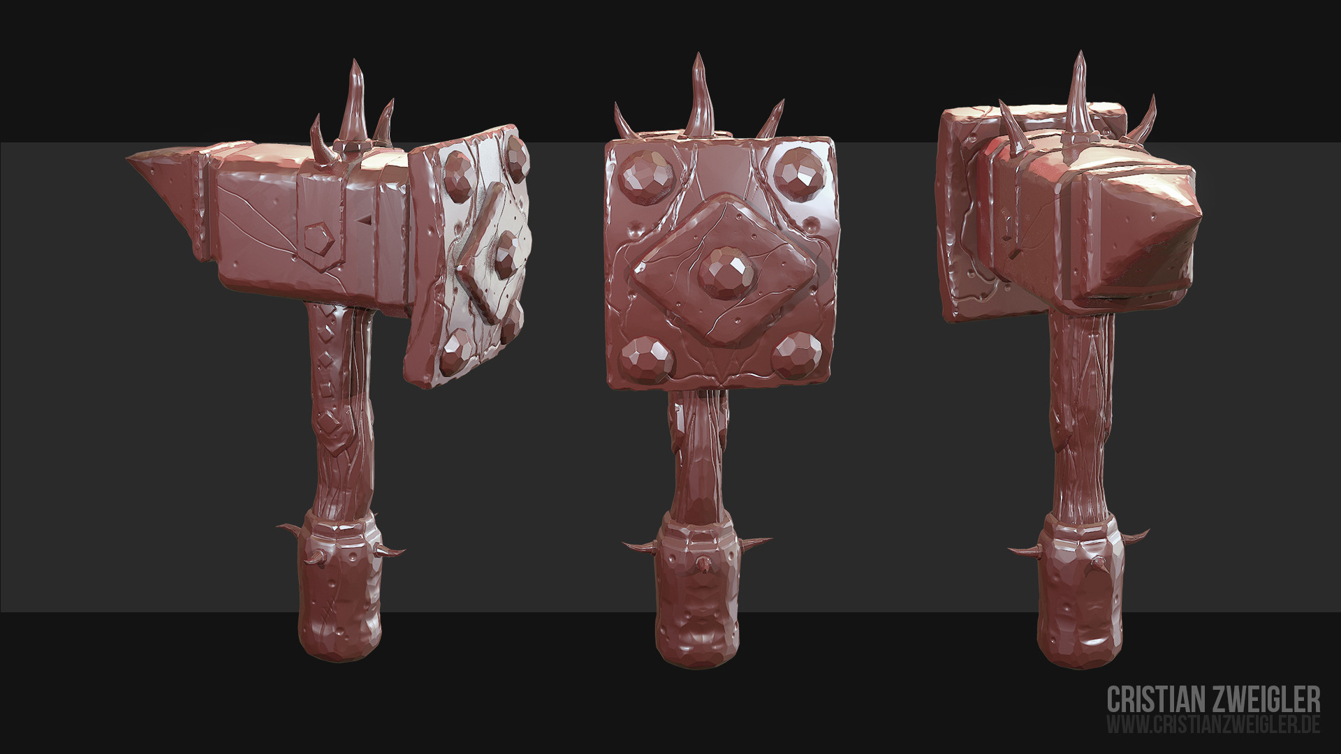 Cristian Zweigler - Stylized Goblin Hammer