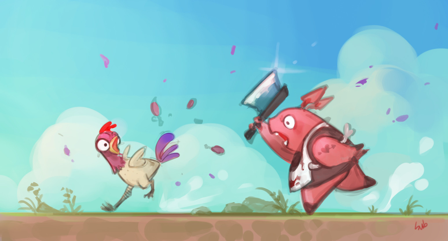 ArtStation - Chicken Run