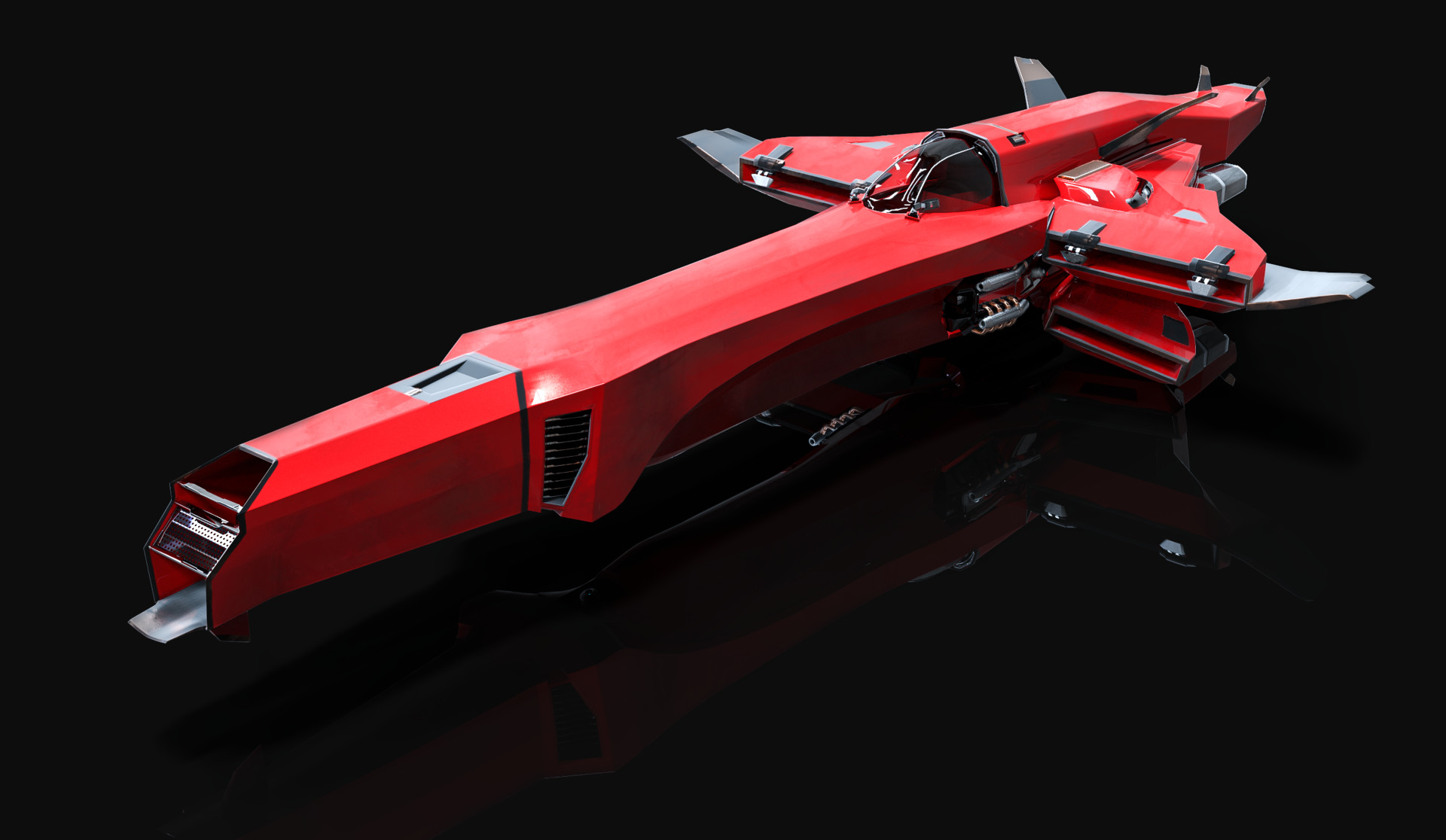 ArtStation - Race Ship Concept