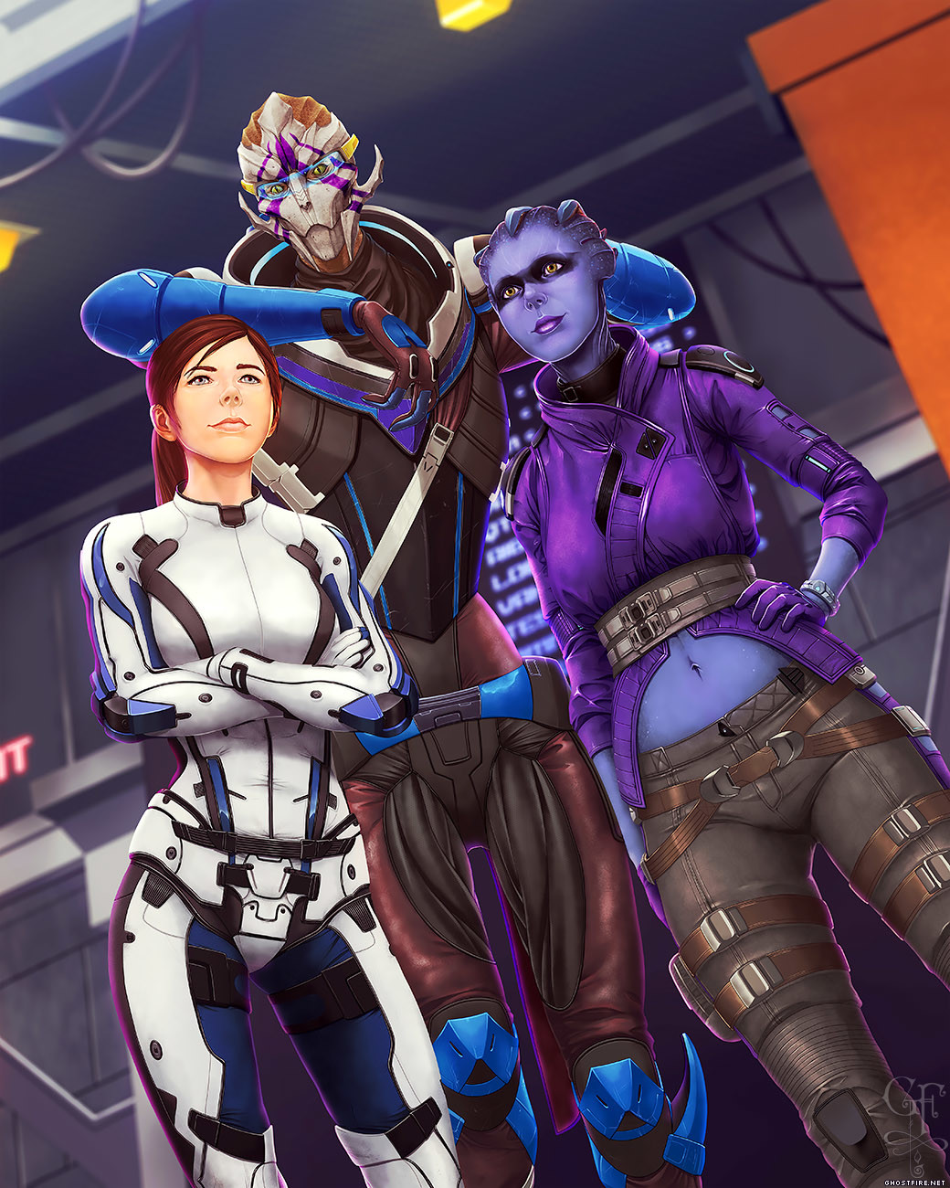 Artstation Mass Effect Andromeda Mission One