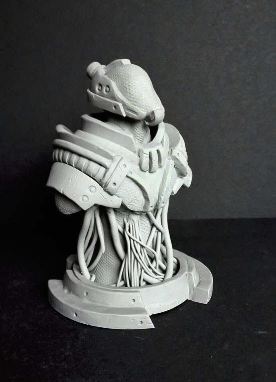 Albert Hulm - Cyborg Bust