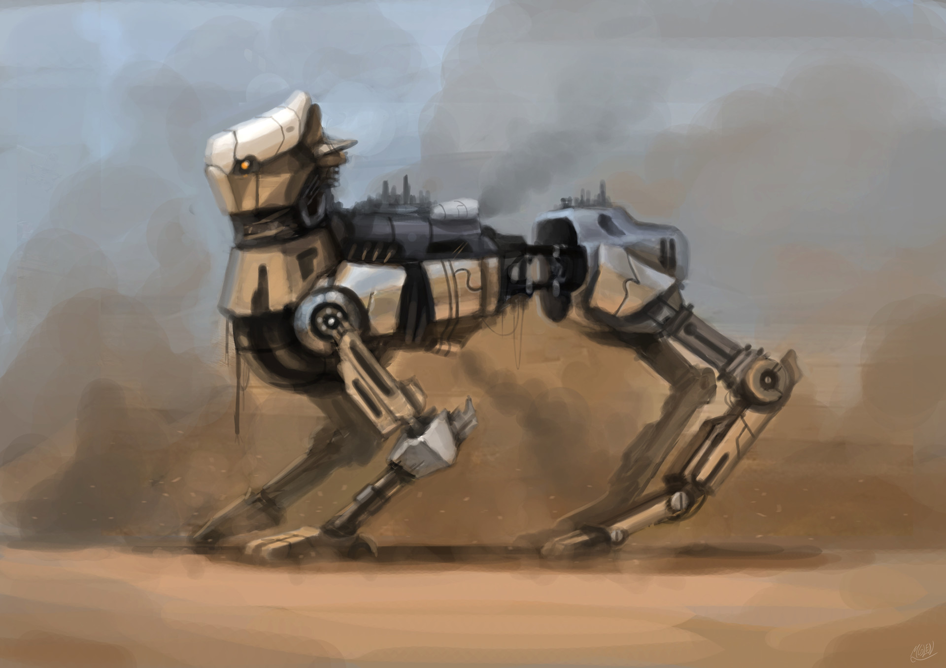 ArtStation - Mechanical Animal City