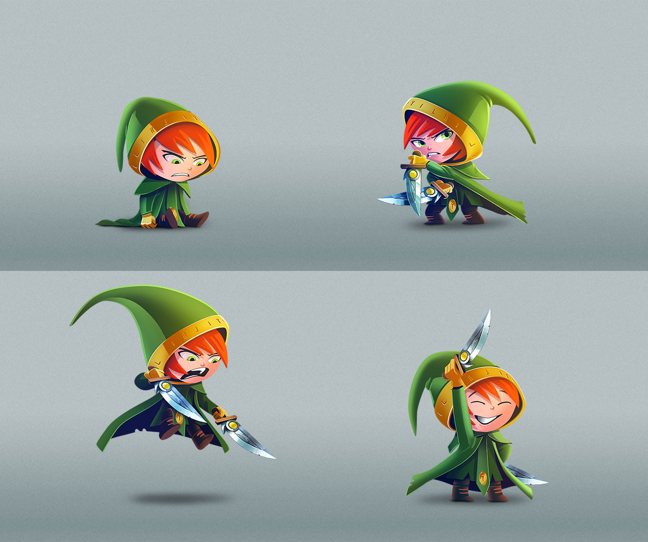 ArtStation - Puzzle Game Characters