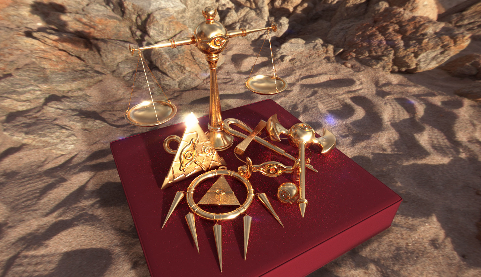 Raul Sabaj - Millenium Items 3D model