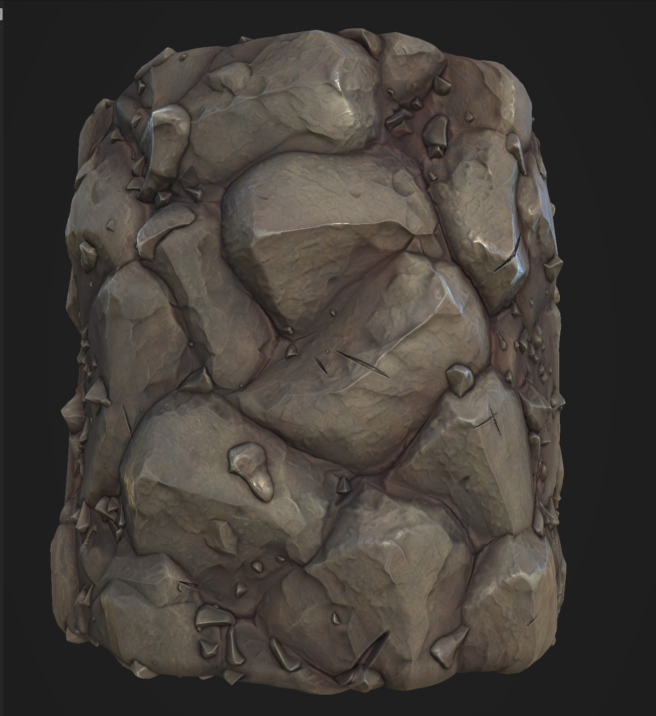 ArtStation - Stylized Rock
