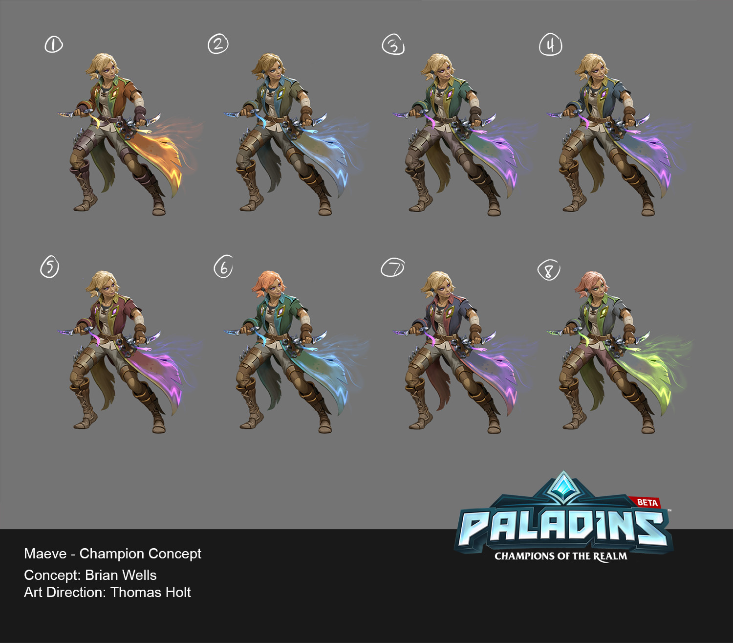 (Info) Paladins Champion Release Dates and Extra Trivia (Repost) : r ...