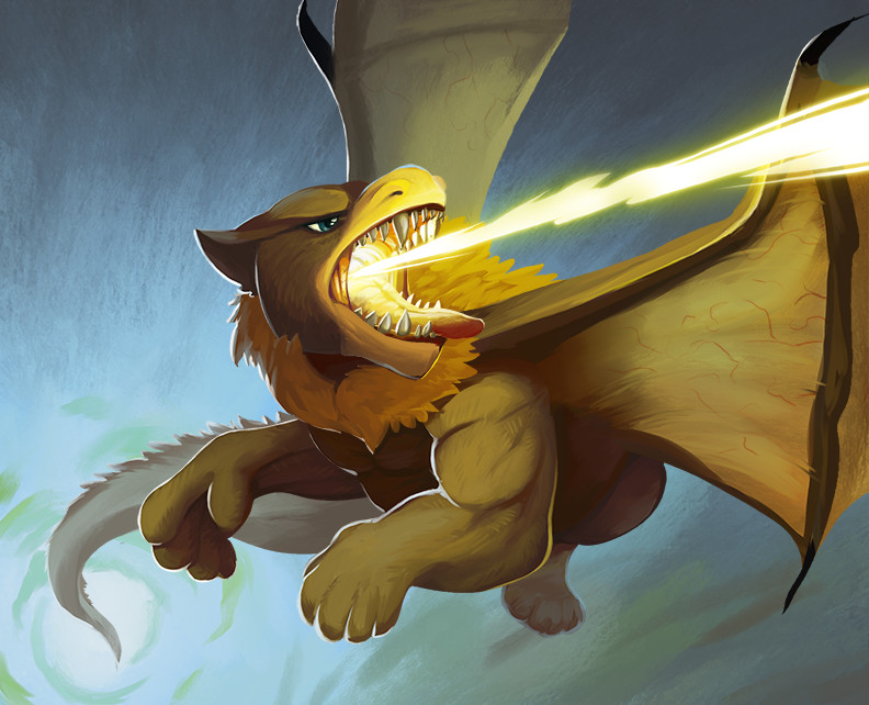 ArtStation - Scion of the Ursa-Dragon