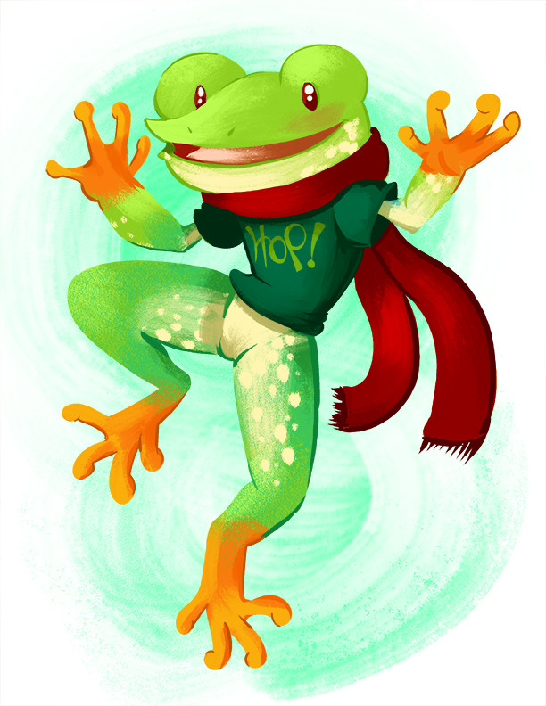 ArtStation - Harold the Frog