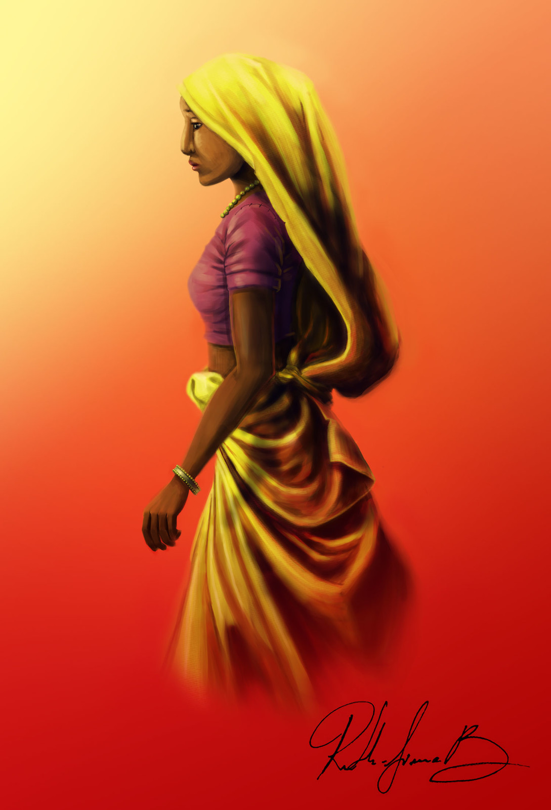 Ruth-Aimée Bouchard - Indian Girl