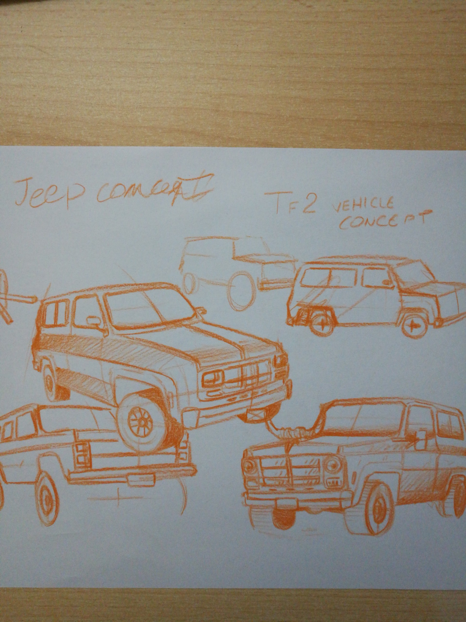 ArtStation - TF2 jeep concepts.